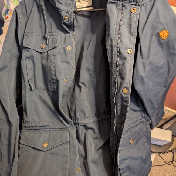 Fjallraven | Jackets & Coats | Fjallraven Blue Military Field Jacket ...